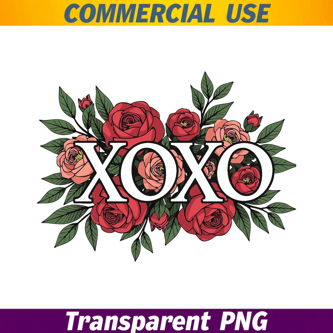 Xoxo Png Clipart, Valentines Day Floral Arrangements, Roses Clipart Png ...