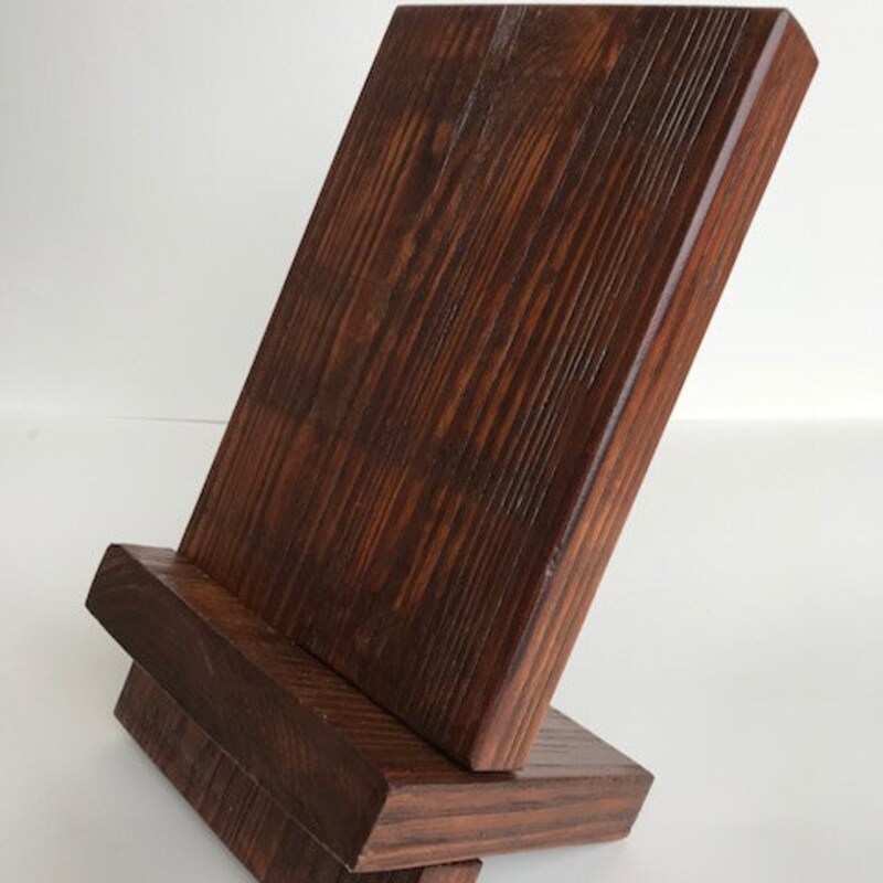 Wooden iPad Stand - Etsy