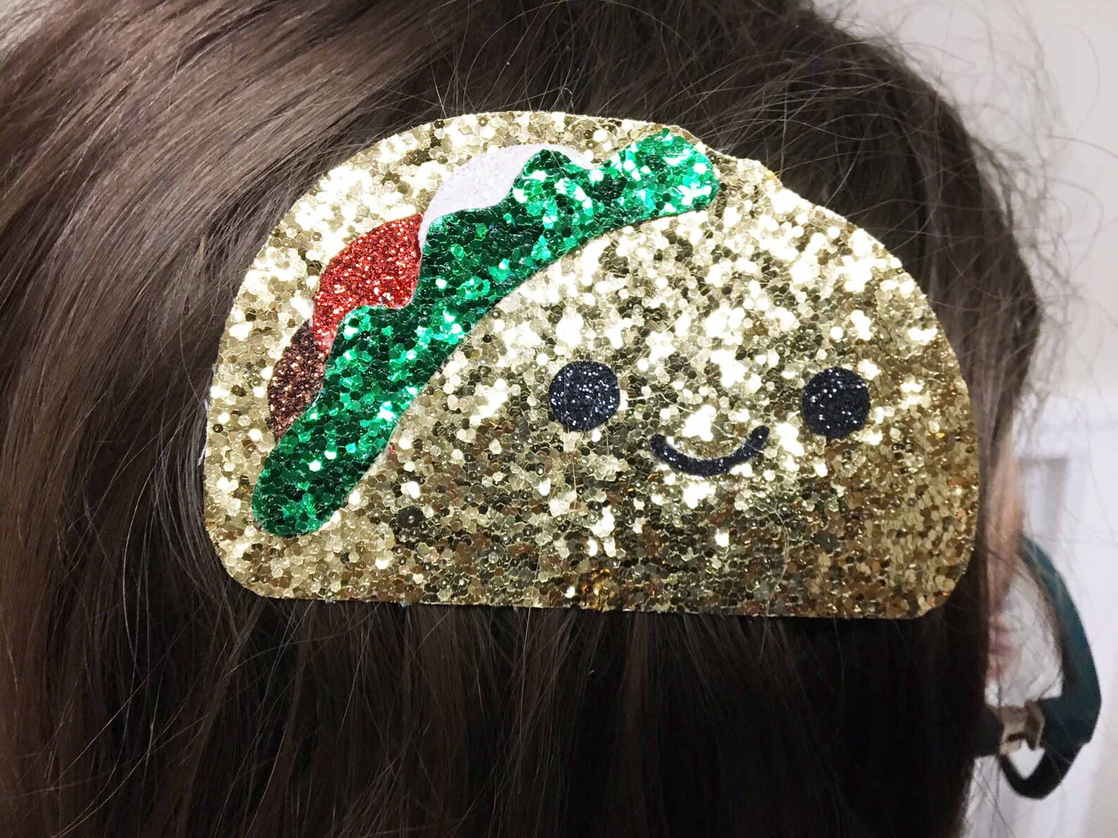 Digital SVG, DXF, PDF Taco Hair Clip Template, Digital Bow Template ...