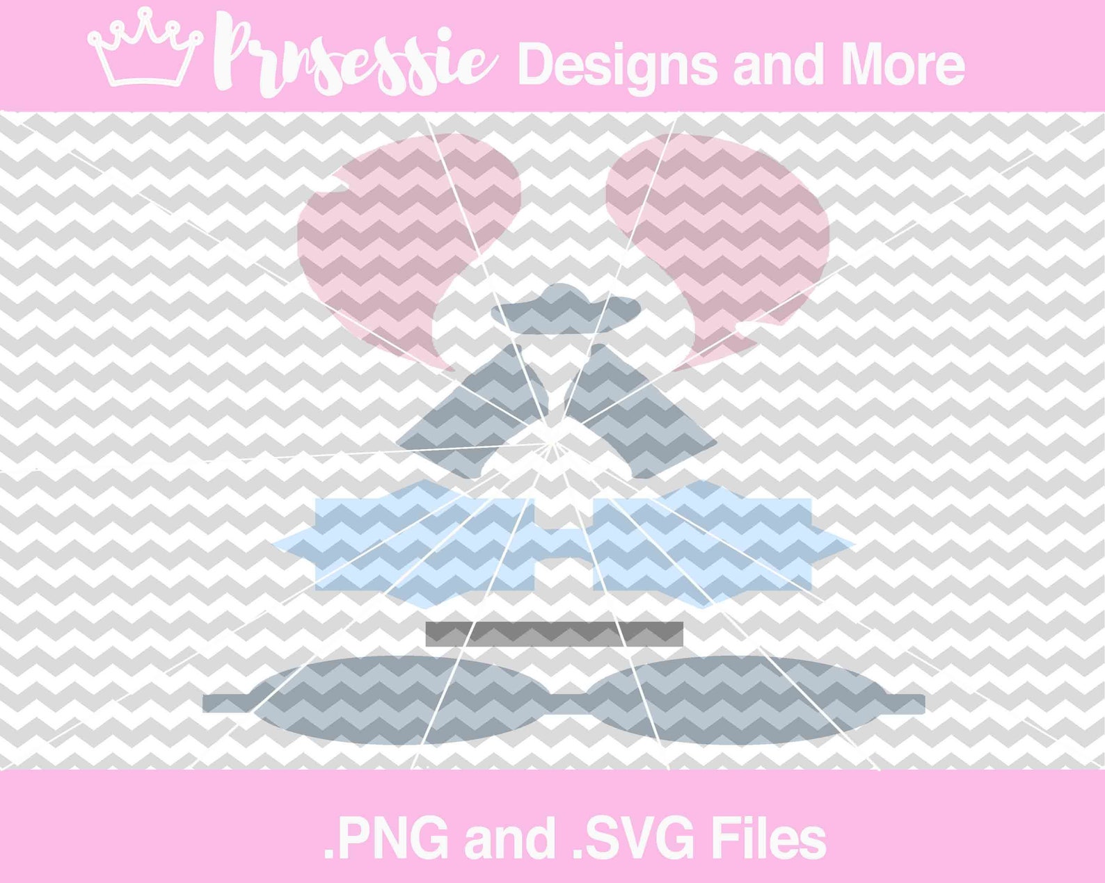 Digital SVG PDF DXF Loveable Alien Bow Template, Experiment 626, Stitch ...