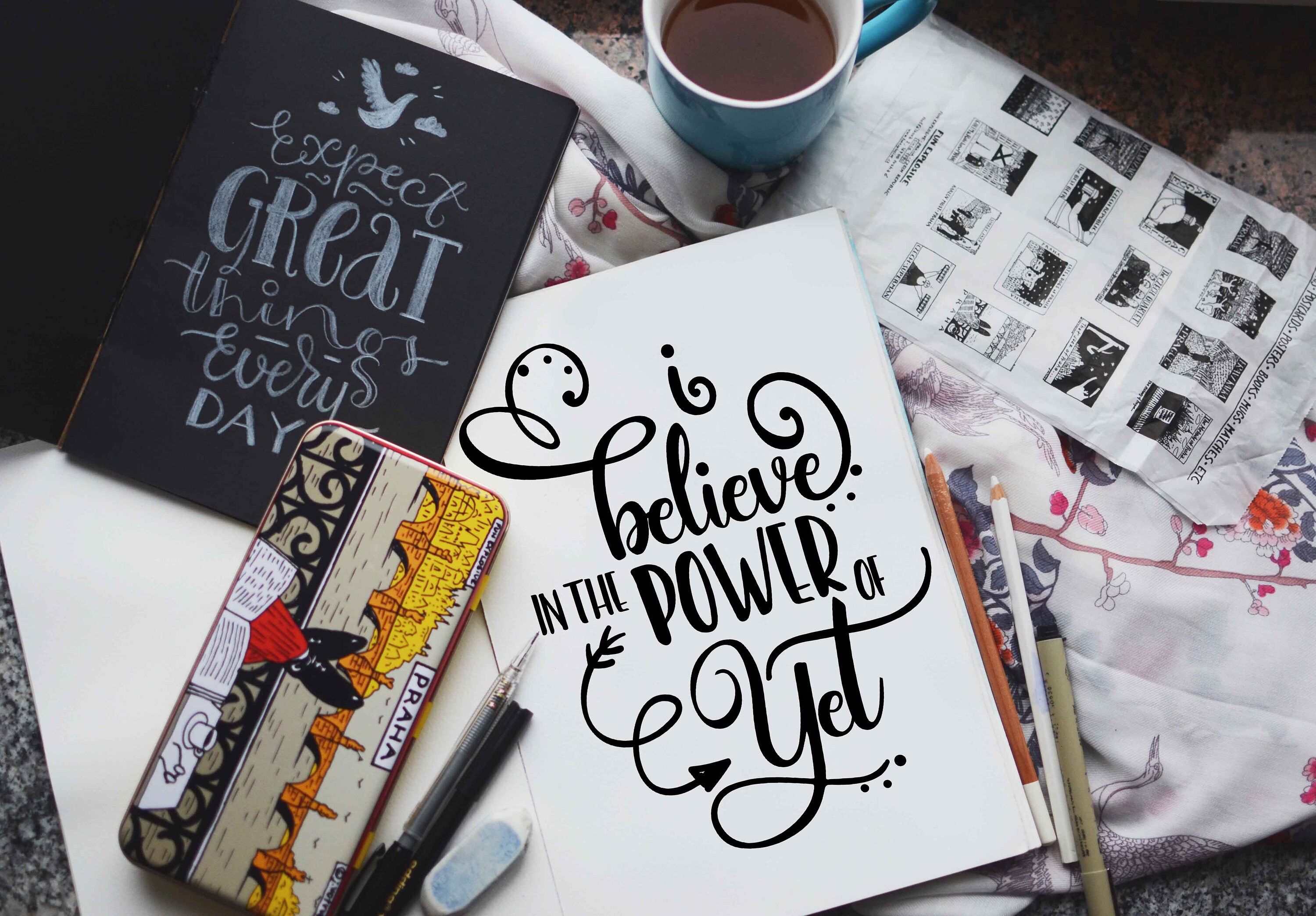 Digital SVG DXF PNG I Believe in the Power of yet Design - Etsy