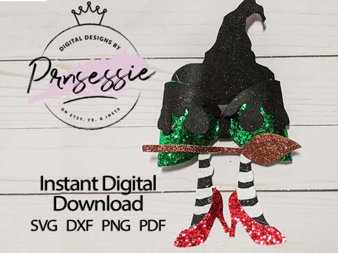 Digital SVG, DXF, PDF Wicked Witch of the West Wizard of Oz Bow ...