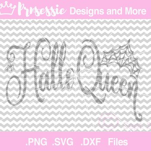 Digital SVG DXF PNG Halloween Halloqueen Design, Halloween Svg ...