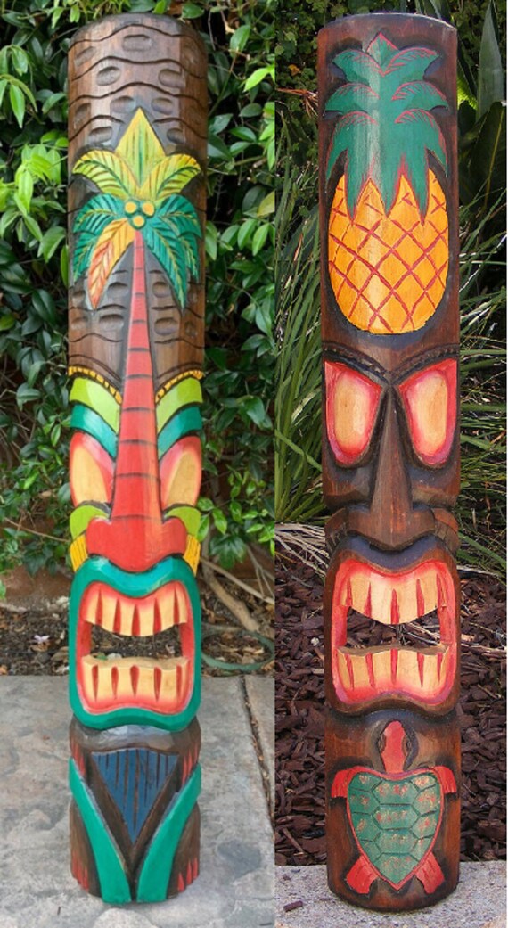 Hawaiian Tiki Masks