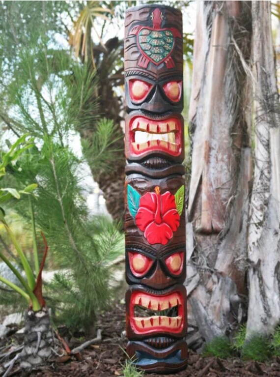 Tiki Man Statue