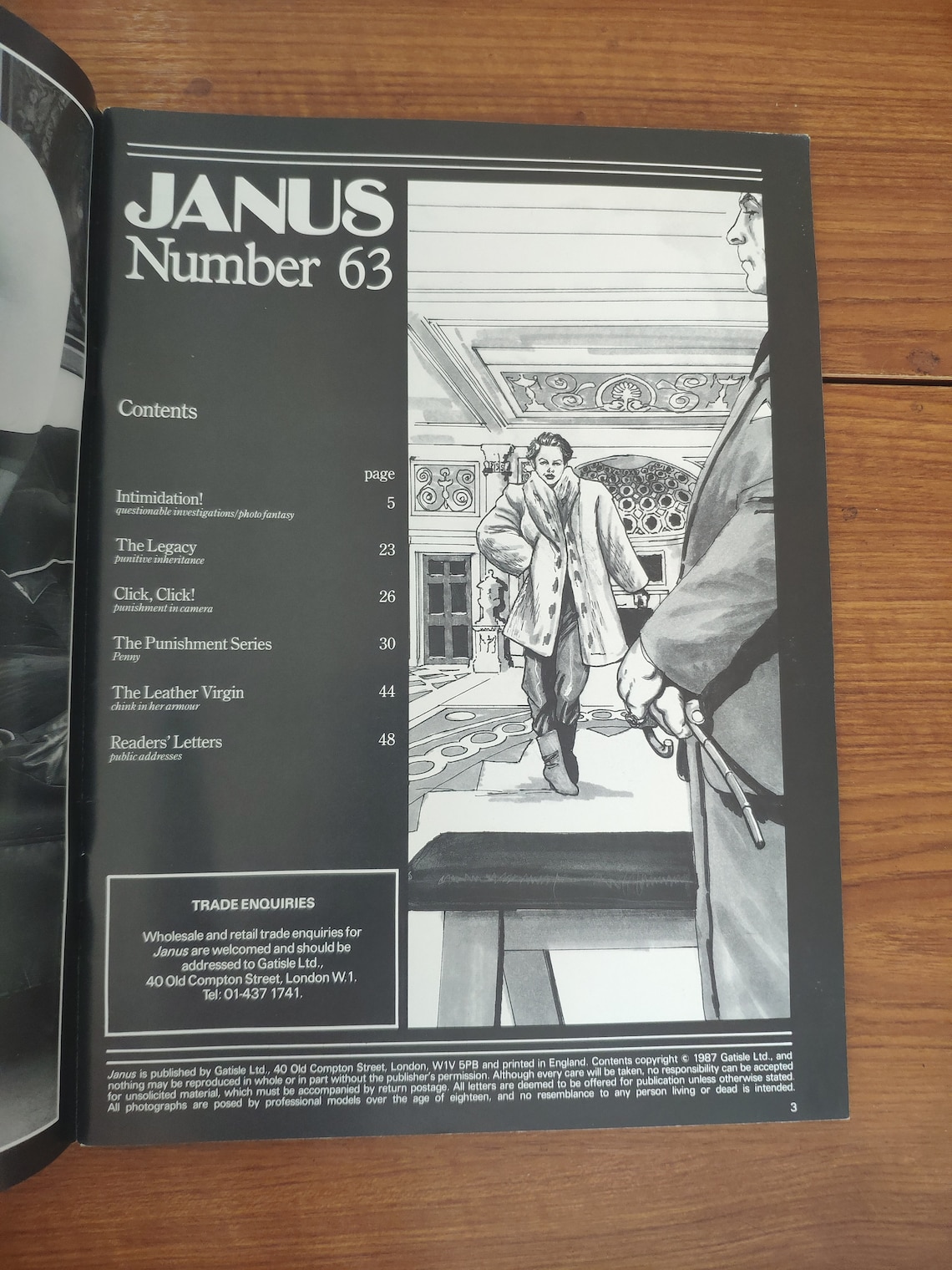 X Vintage Janus Magazine Issue 63 | Etsy