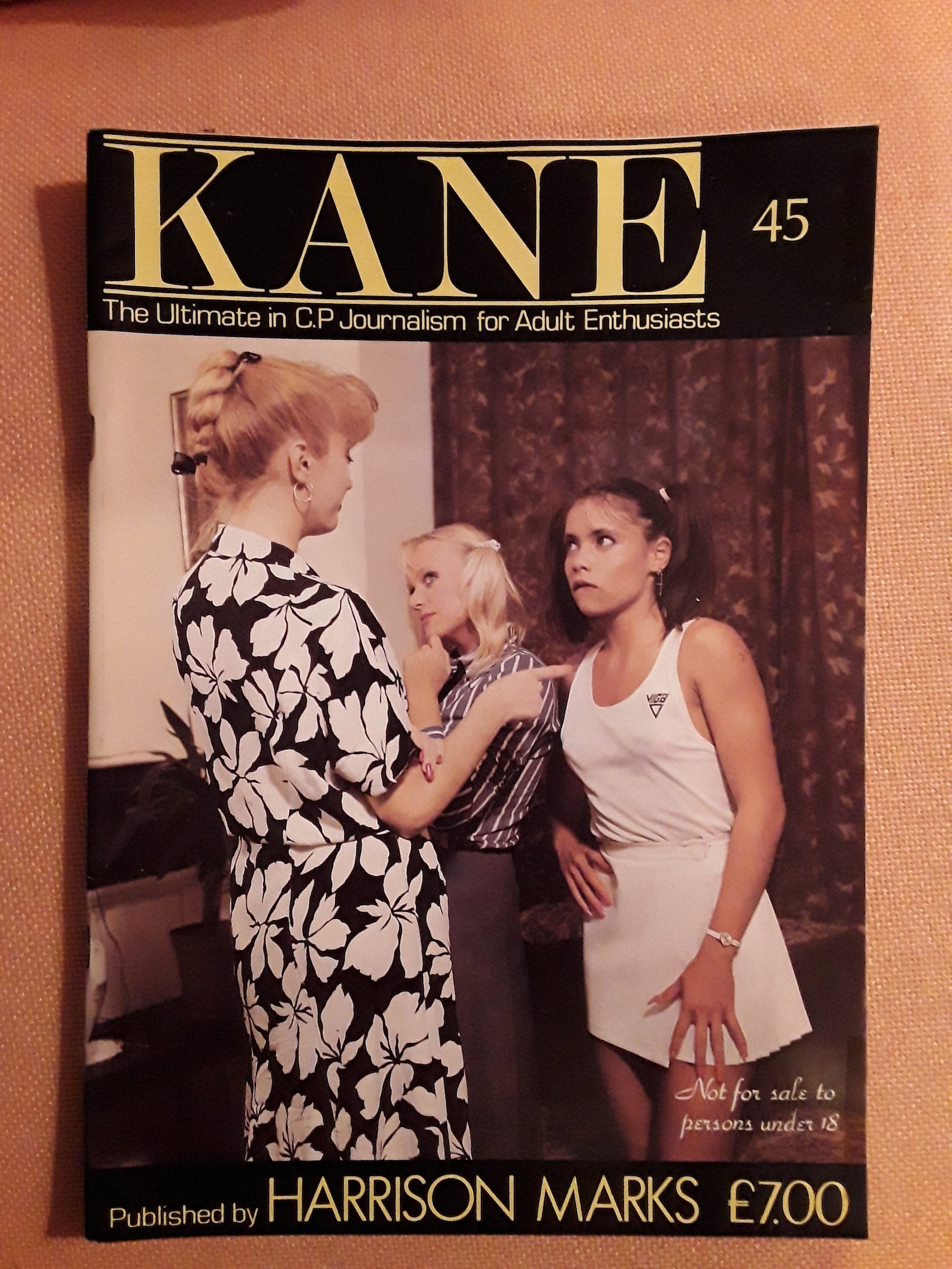 Mature content Kane magazine Issue 45 Vintage publication | Etsy