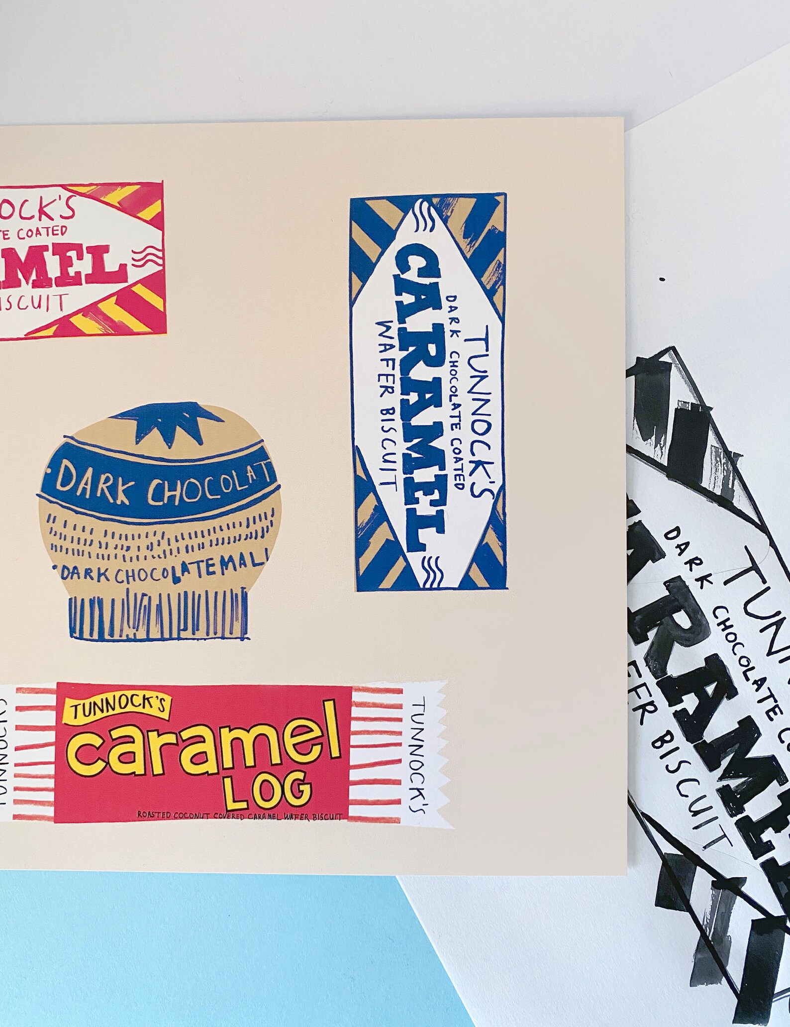 Tunnocks Art Print Tunnocks Print Tunnocks Tea Cake - Etsy UK