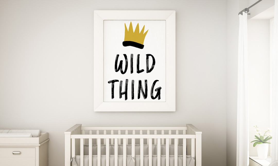 Wild Thing Printable Wall Art - Where the Wild Things Are by Maurice ...