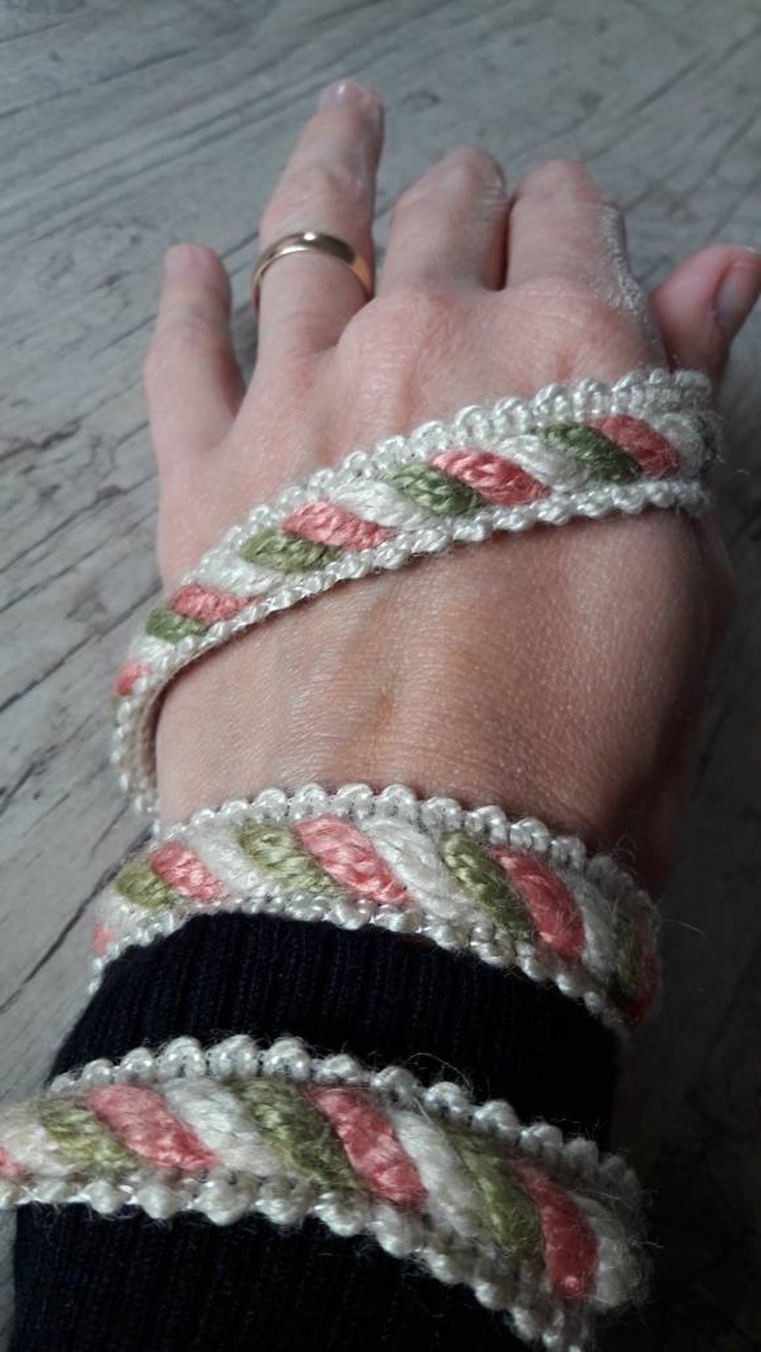 Medieval Lace, Ribbon Braided, Sold by the Meter, Decoration, Jewelry ...