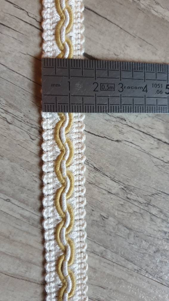 Medieval Braid, Sold by the Metre, Vintage Braided Braid, French Braid ...