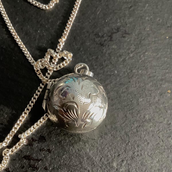 Ball Locket - Etsy