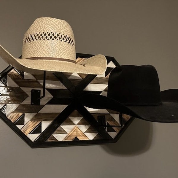 Wood Hat Rack - Etsy