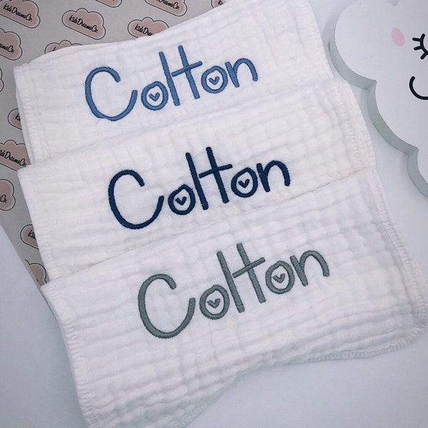 Custom Burp Cloth - Etsy