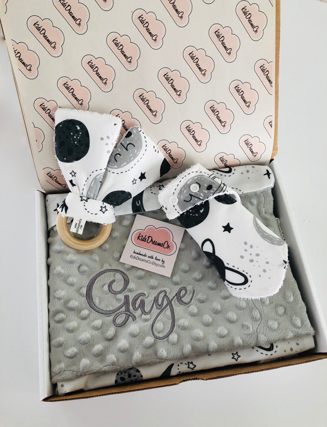 Baby Boy Gift Box, Planets Gift Set, Space Baby Gift, 3pc Set, Space ...