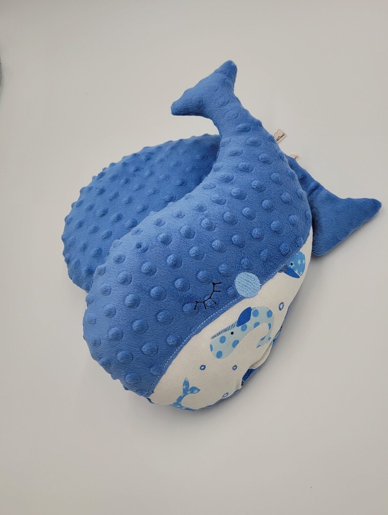 Blue Plush Whale Nautical Toy Under the Sea Whale - Etsy