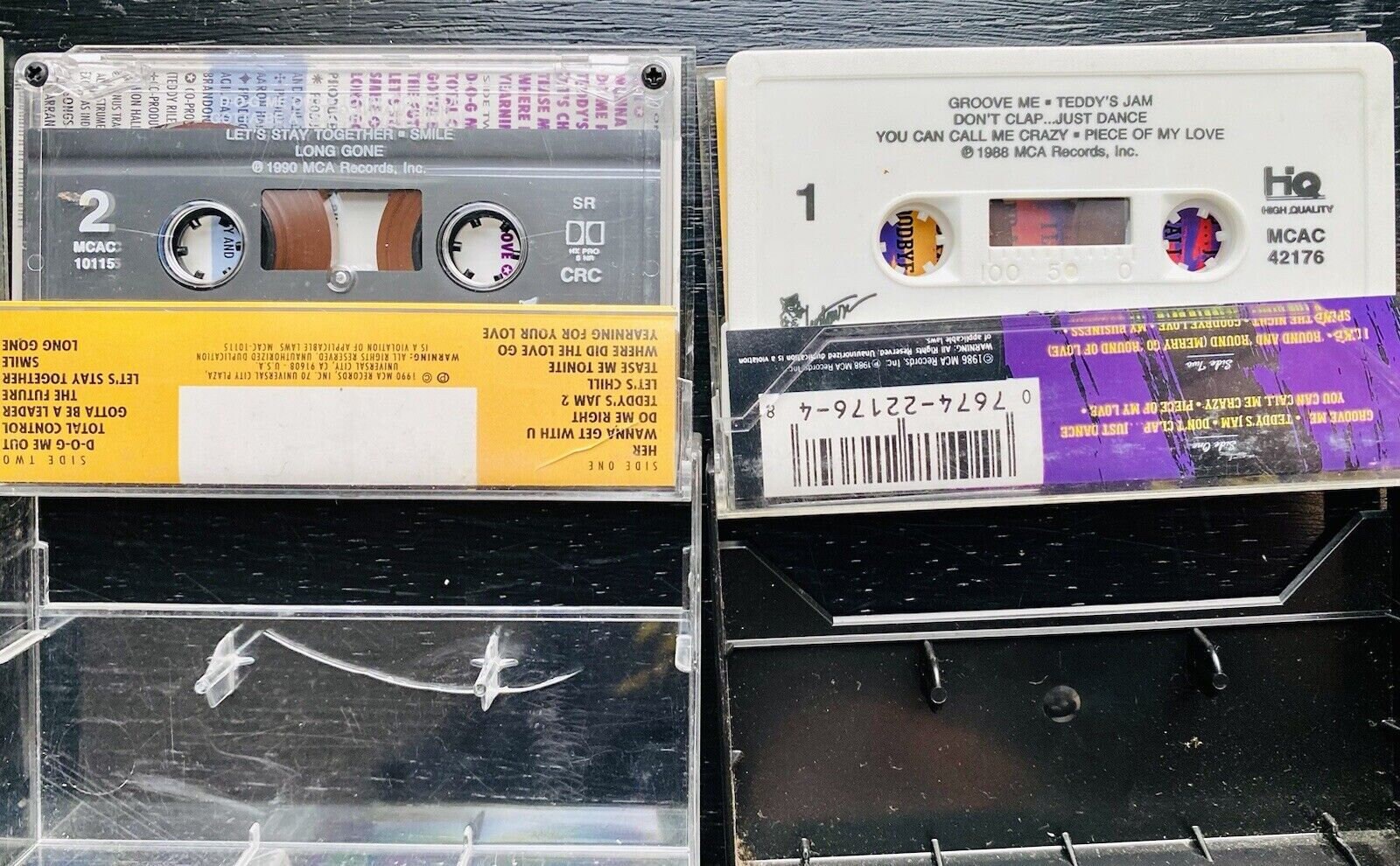 HUGE Lot of 80s 90s R&B Hip Hop Male Group Cassettes Levert, New ...