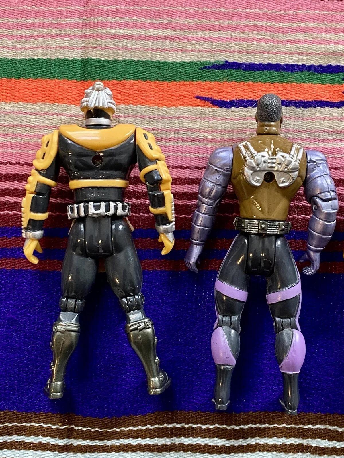 Vintage 90s Mortal Kombat Figures Lot Sonya Blade Cyrax Jax Goro Midway ...