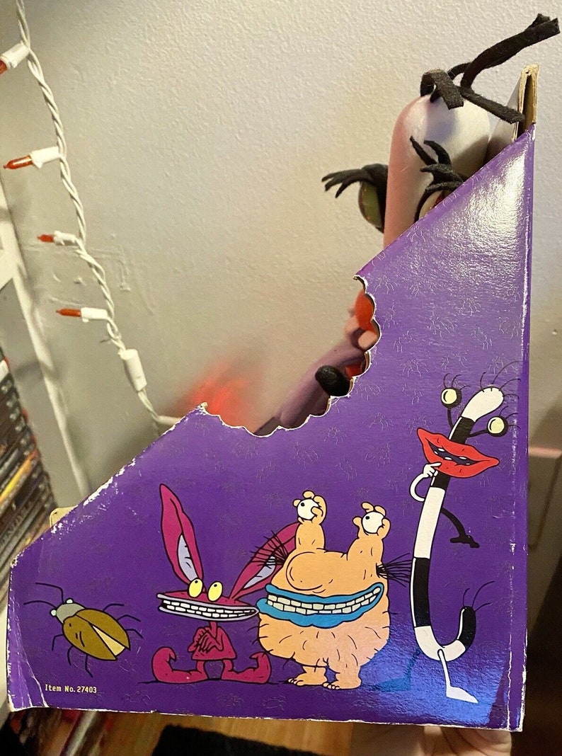 1995 Nickelodeon Aaahh!!! Real Monsters OBLINA Plush Doll * NIP * RARE ...