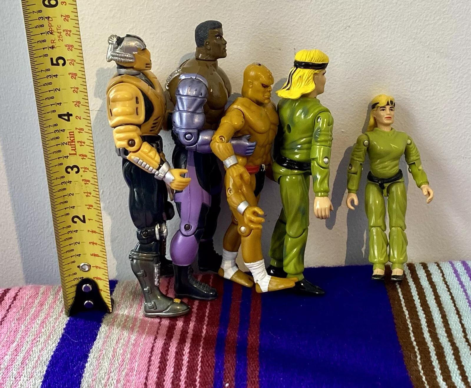 Vintage 90s Mortal Kombat Figures Lot Sonya Blade Cyrax Jax Goro Midway ...