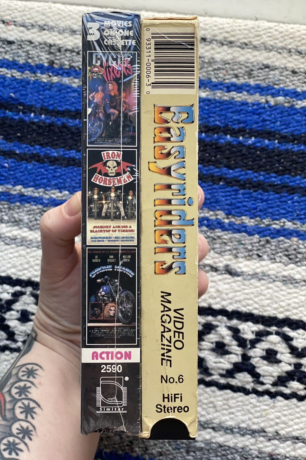 Sleazy Motorcycle VHS Lot Easy Riders Iron Horsemen Chrome Hearts Cycle ...