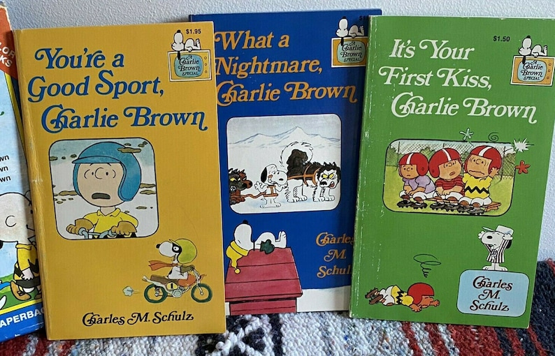 A Charlie Brown Collection 3 Full-color PB Boxed Set 1970s - Etsy