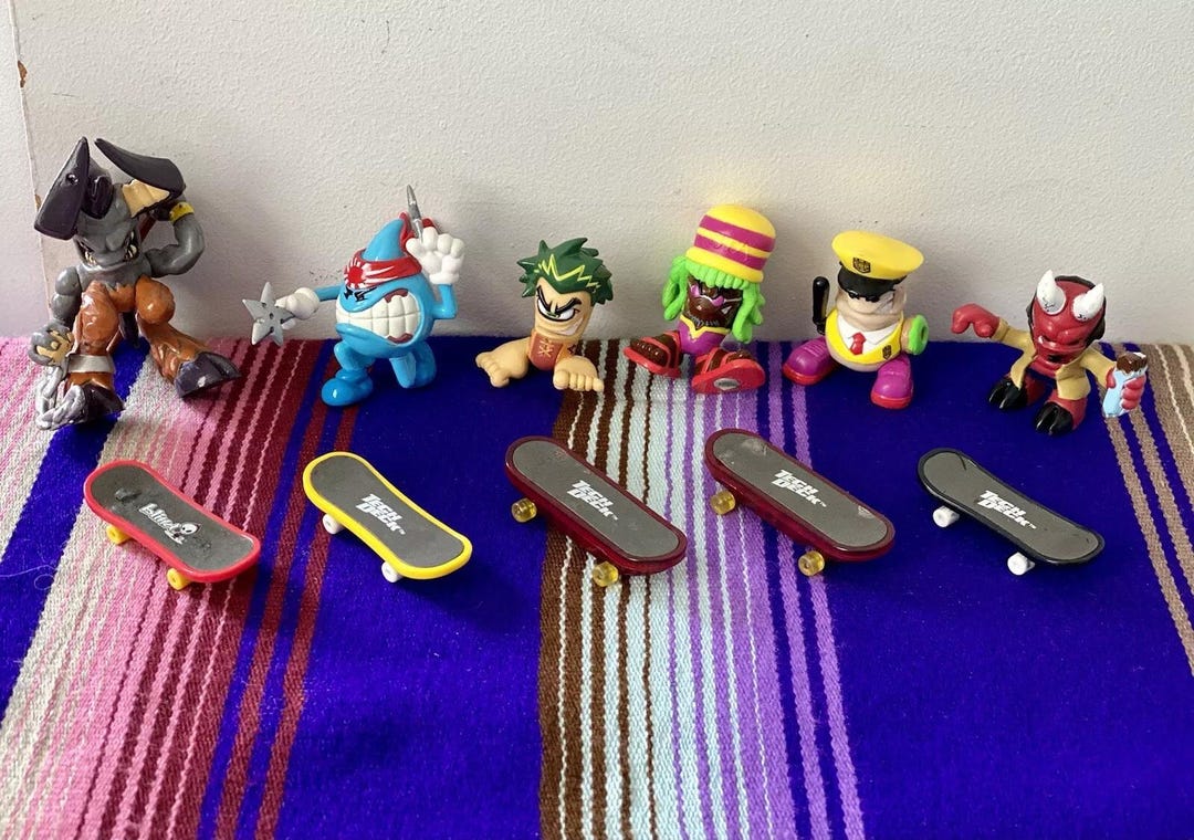 Vintage Tech Deck Dudes Boards Lot Blind Wet Willy World Industries Y2K ...