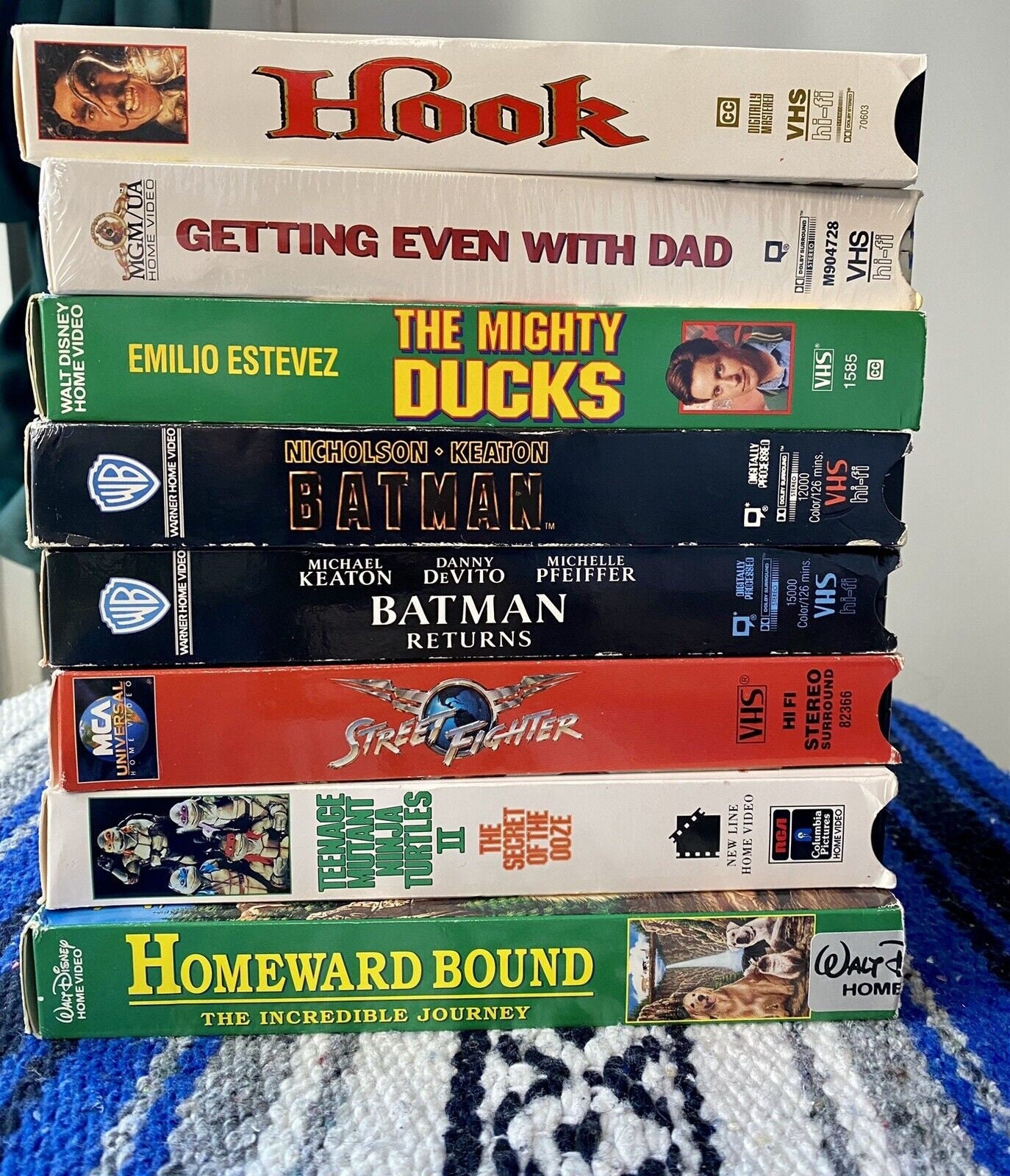 90s Kids Favorites VHS Lot Street Fighter TMNT II Mighty - Etsy