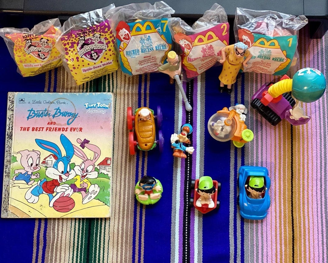 HUGE LOT of 90s Cartoon Toys * Some Sealed! Animaniacs | Bobby's World ...