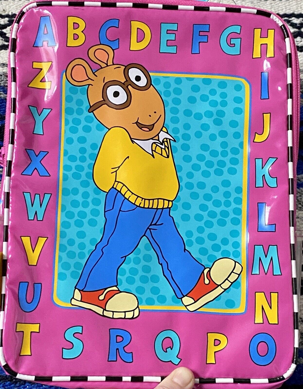 Vintage ARTHUR Children's Vinyl Backpack 90s PBS Show Marc - Etsy