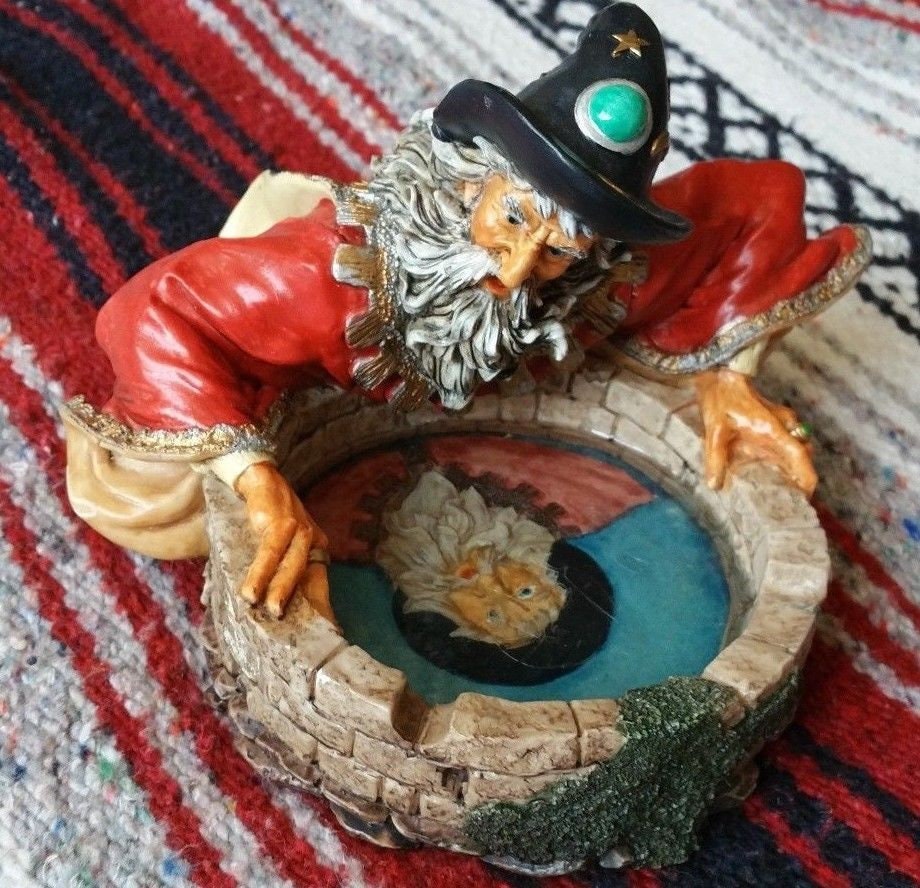 1998 WIZARD W.U.I. Summit Collection Resin Sculpture Figure | Etsy