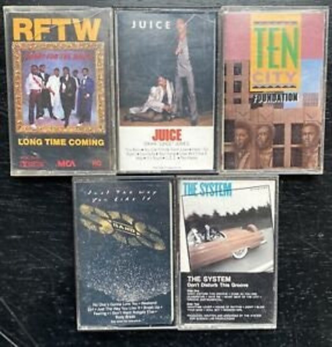 Cassette Lot SOS Band, Ten City, Juice, RFTW, the System Electronic ...