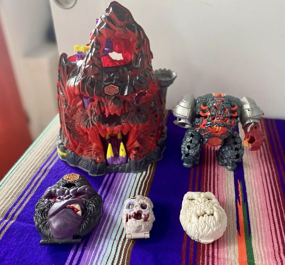 Vintage 90s Bluebird MIGHTY MAX Playsets Lot! | Horror Heads Zomboid ...