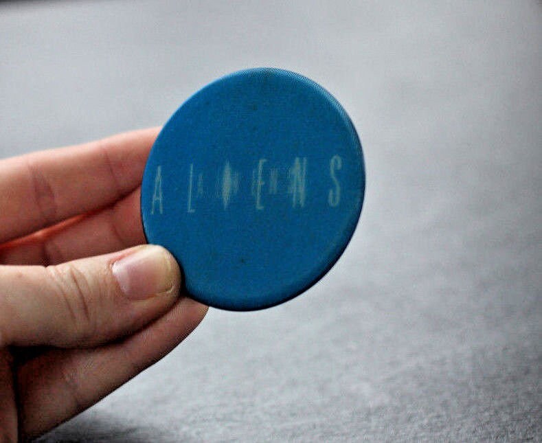 Rare 1986 ALIENS Movie Promotional Blue Lenticular Pin Pinback - Etsy