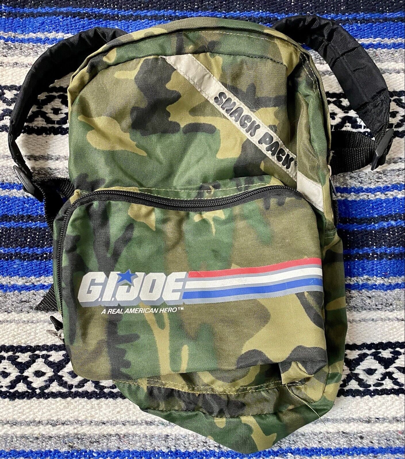 RARE 1987 GI JOE Snack Pack Camo Backpack Bag Hasbro Arah - Etsy