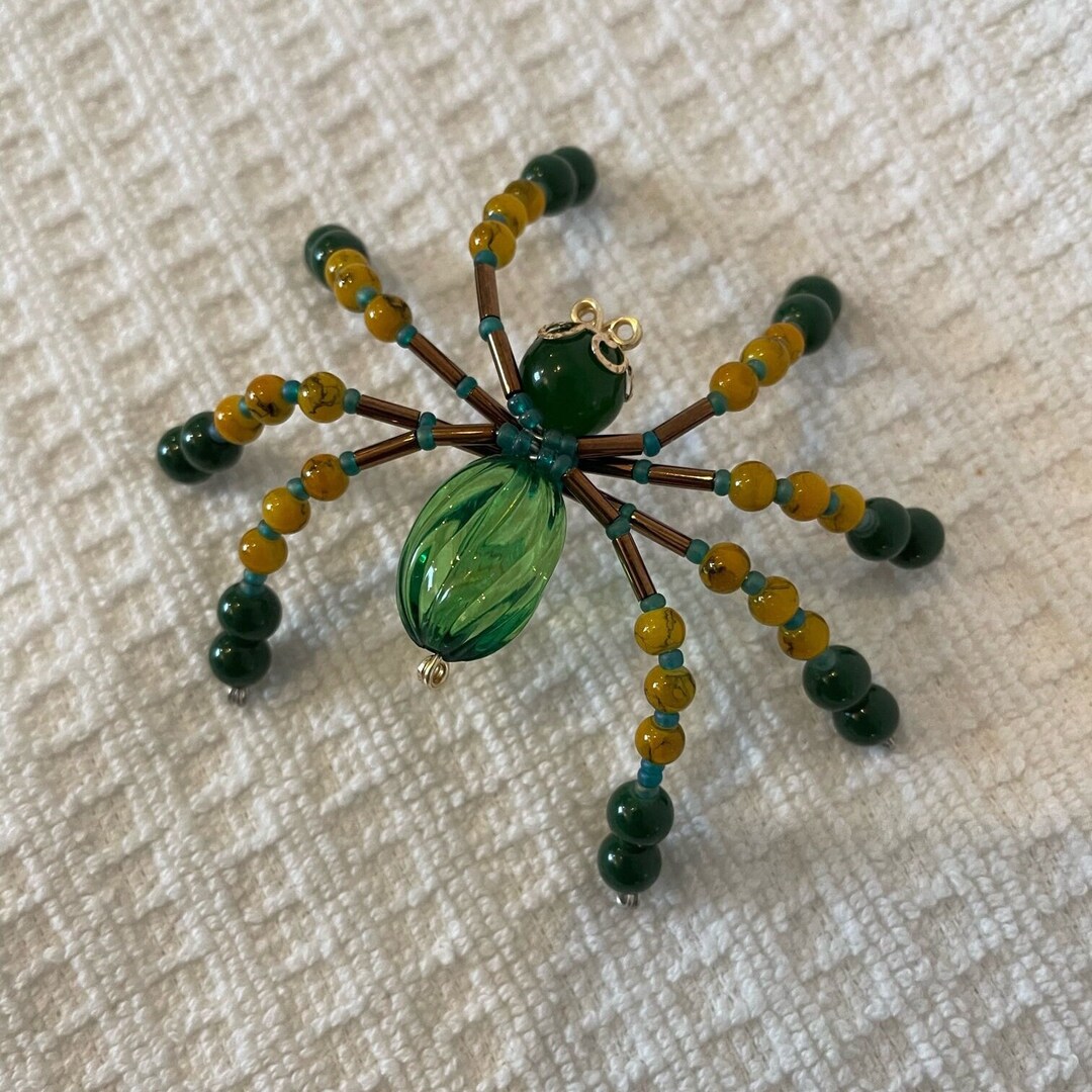 Beaded Spider - Boreal Autumn - Etsy