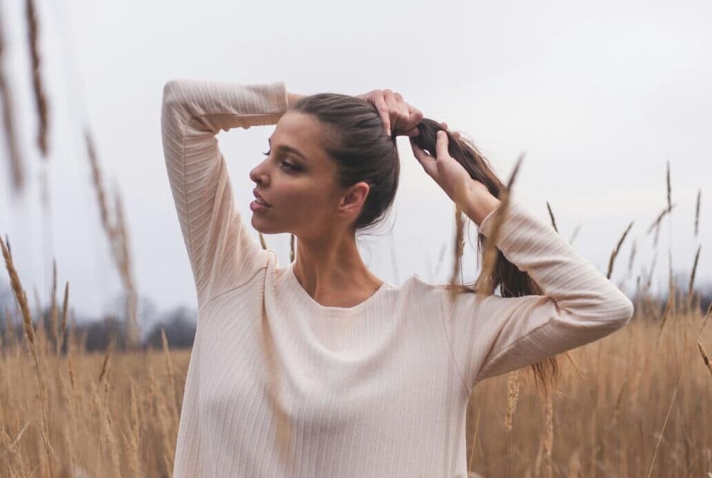 Wool Dress of Soft Peach Wool Gift for Women Wrap Dress Spring Cocktail ...