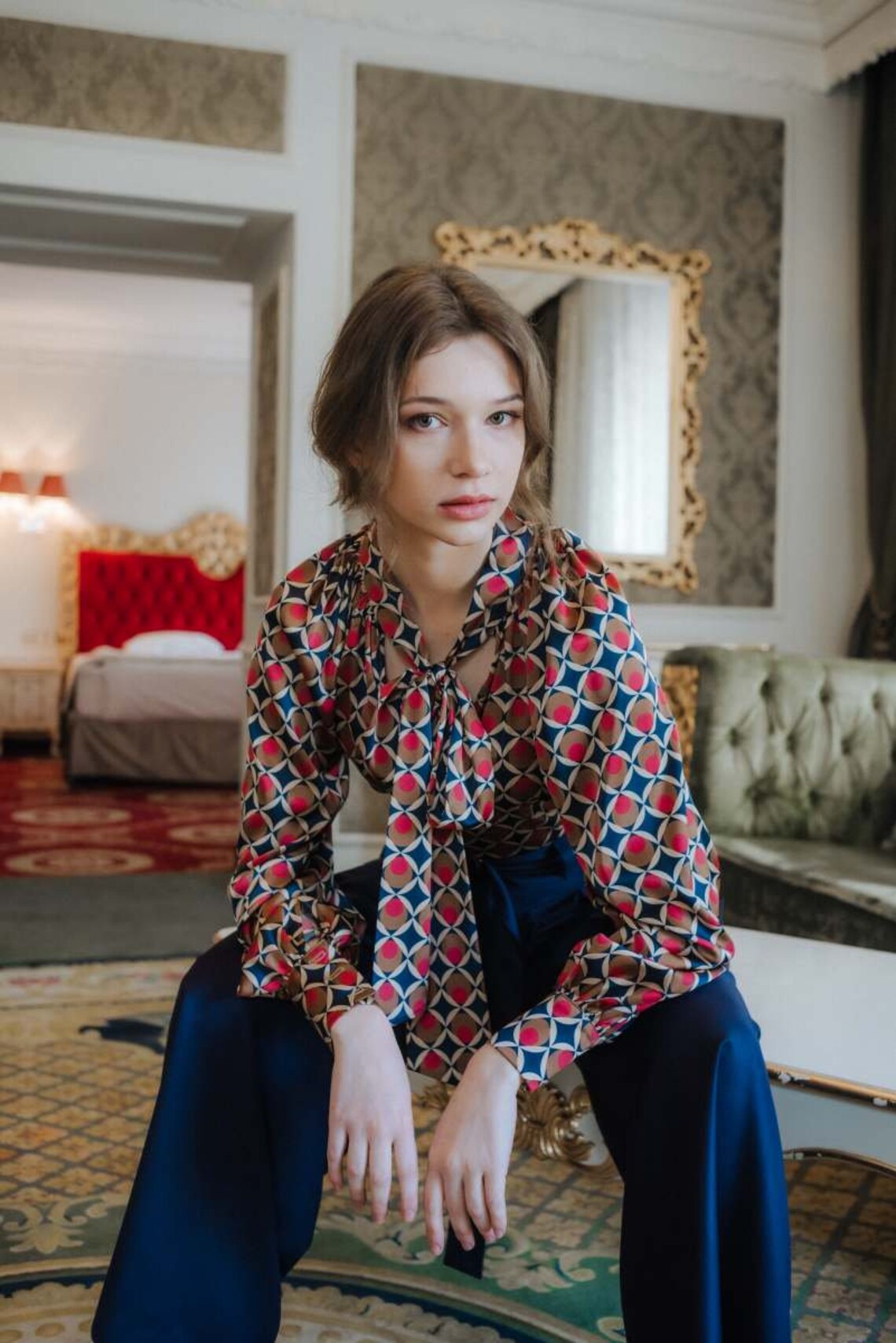 Silk Blouse for Women Long Sleeves Silk Shirt Sleeves Silk - Etsy