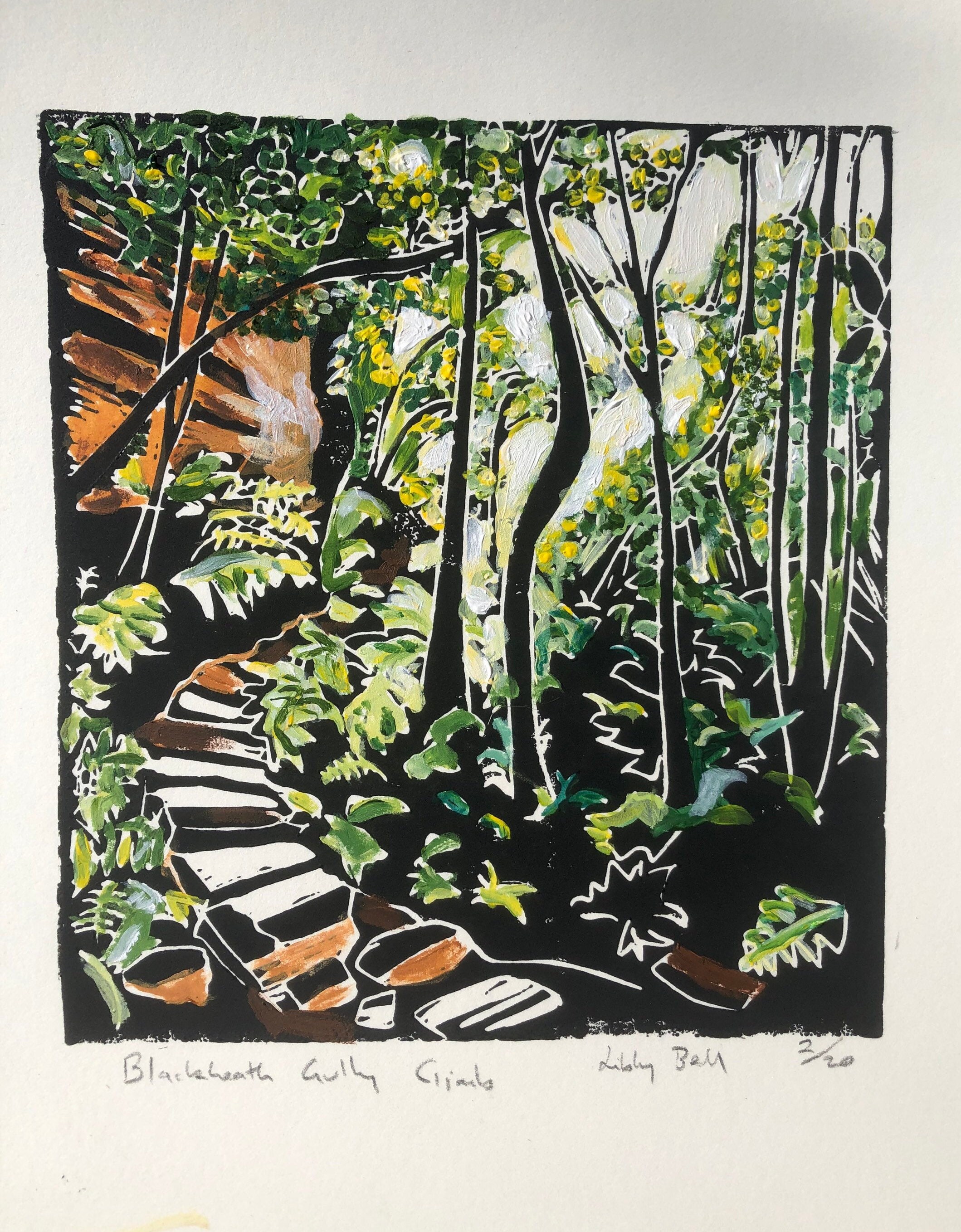 Blackheath Gully Climb Libby Bell - Etsy