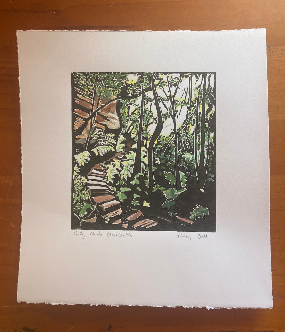 Blackheath Gully Climb - Libby Bell - Etsy