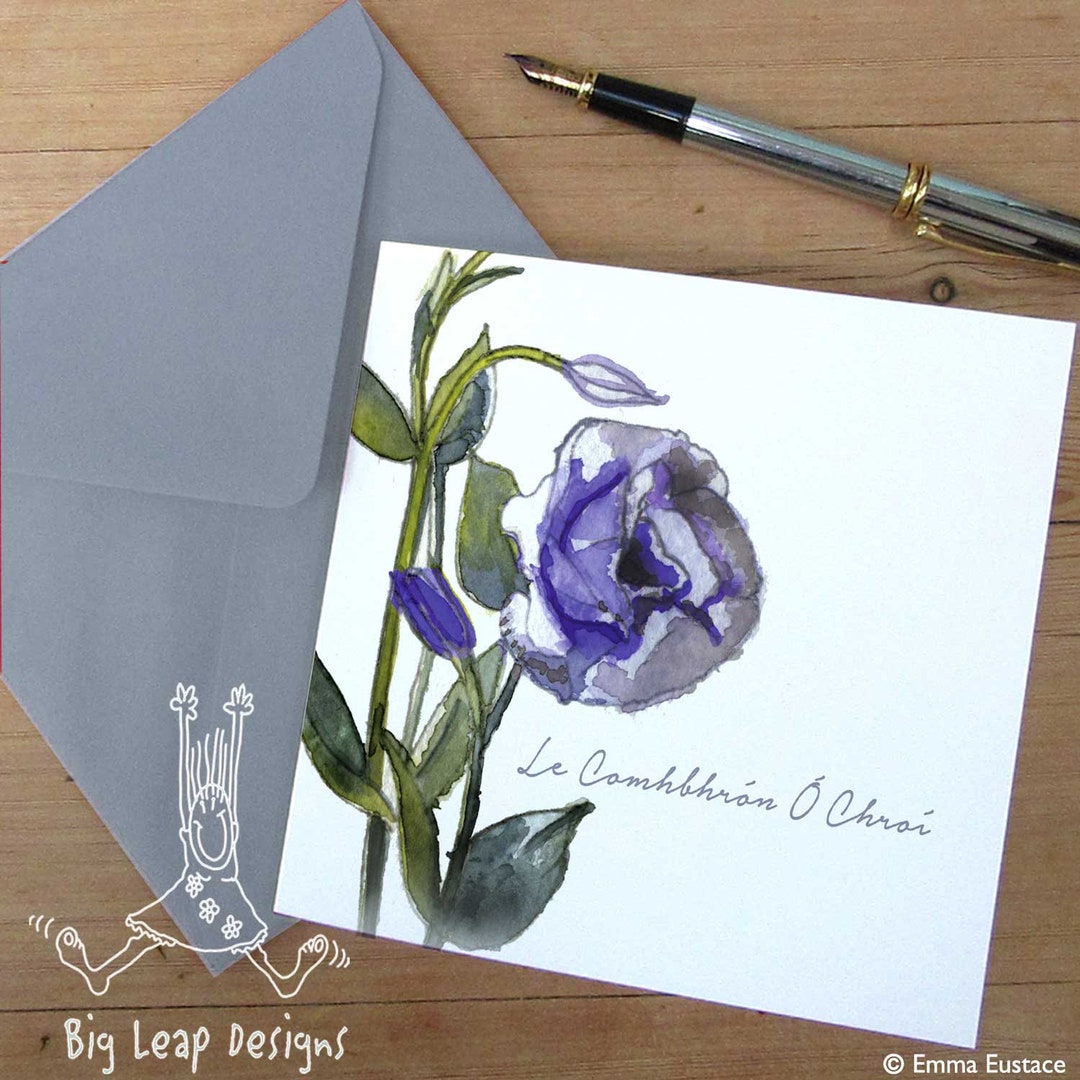 6 Assorted Irish Sympathy Cards - Etsy
