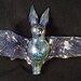Hand Blown Glass Bat Pipe. - Etsy