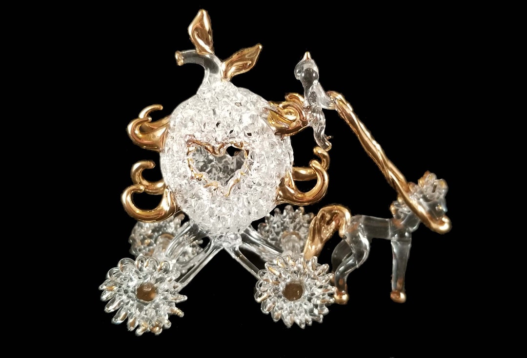 Mini Cinderella Coach Wedding Cake Topper - Etsy