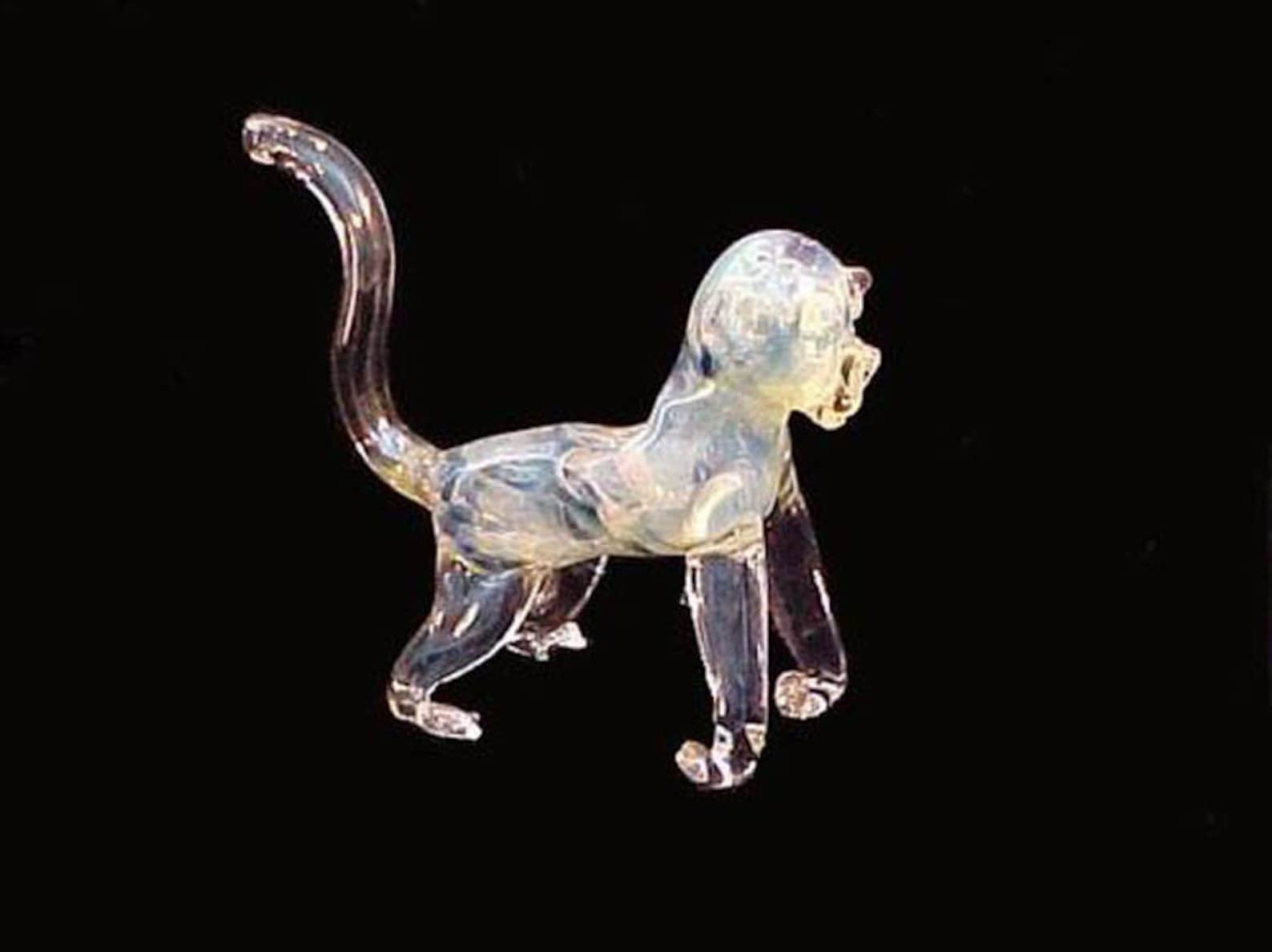 Hand Blown Glass Monkey Pipe. - Etsy