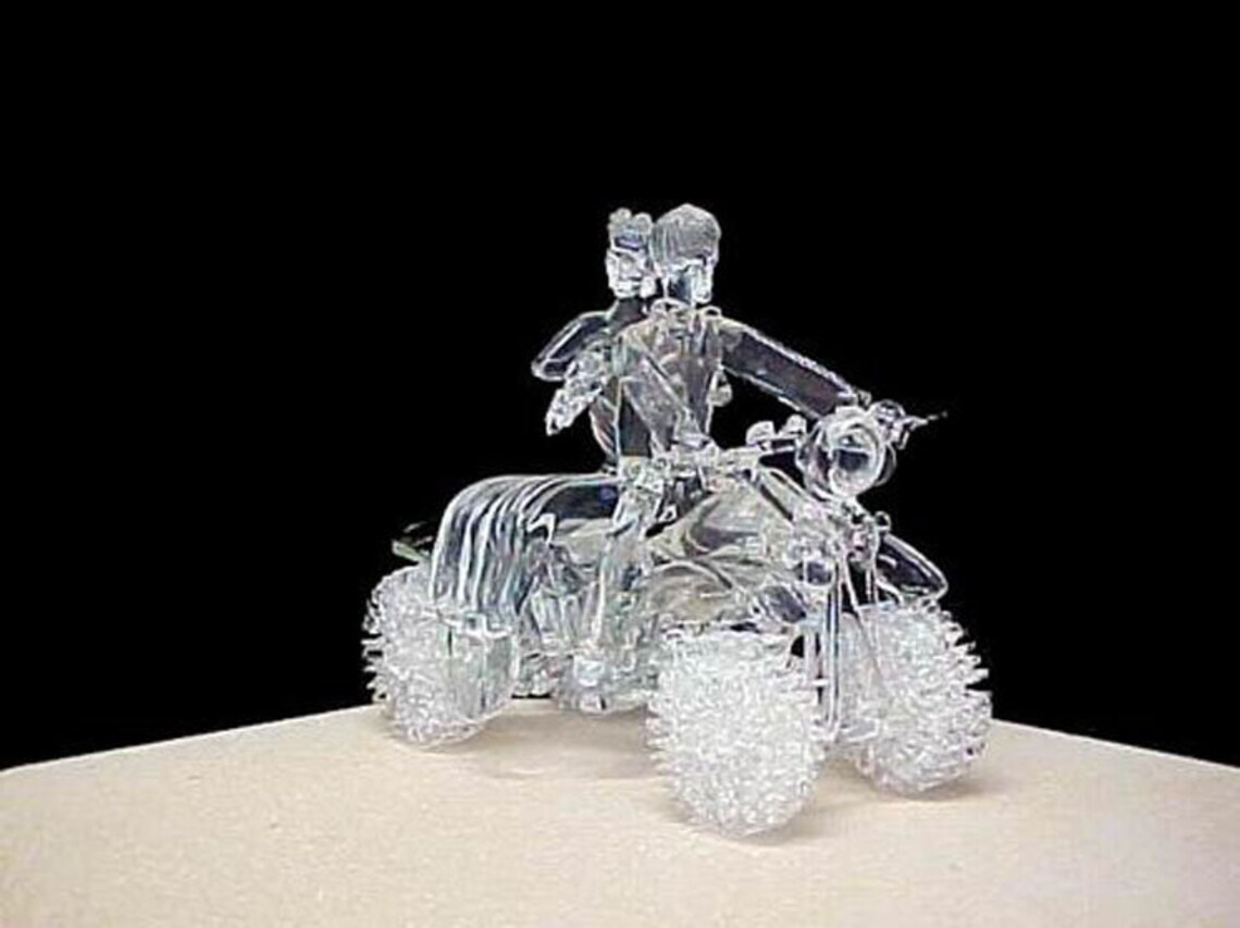 Quad ATV Wedding Cake Topper. | Etsy