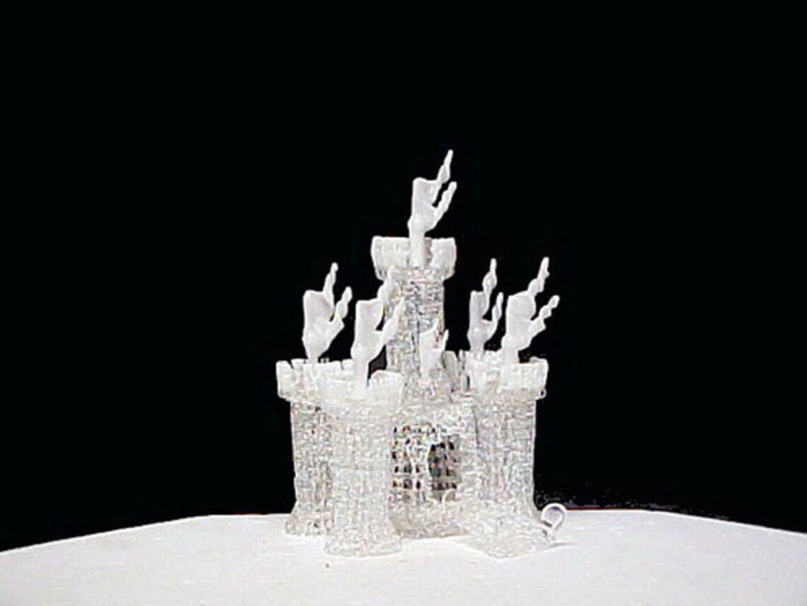 Castle Cake Topper. - Etsy