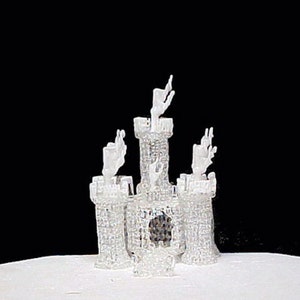 Castle Cake Topper. - Etsy