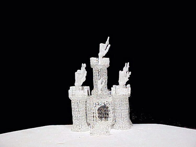 Castle Cake Topper. - Etsy
