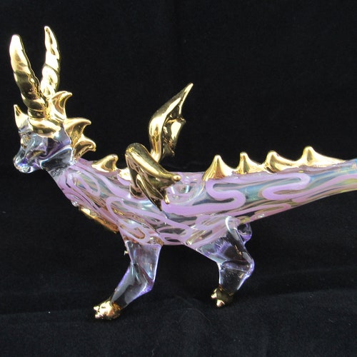 Hand Blown Glass Dragon Pipe. | Etsy