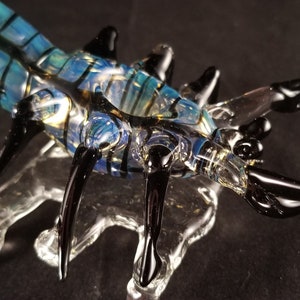 Hand Blown Glass Scorpion Pipe. - Etsy